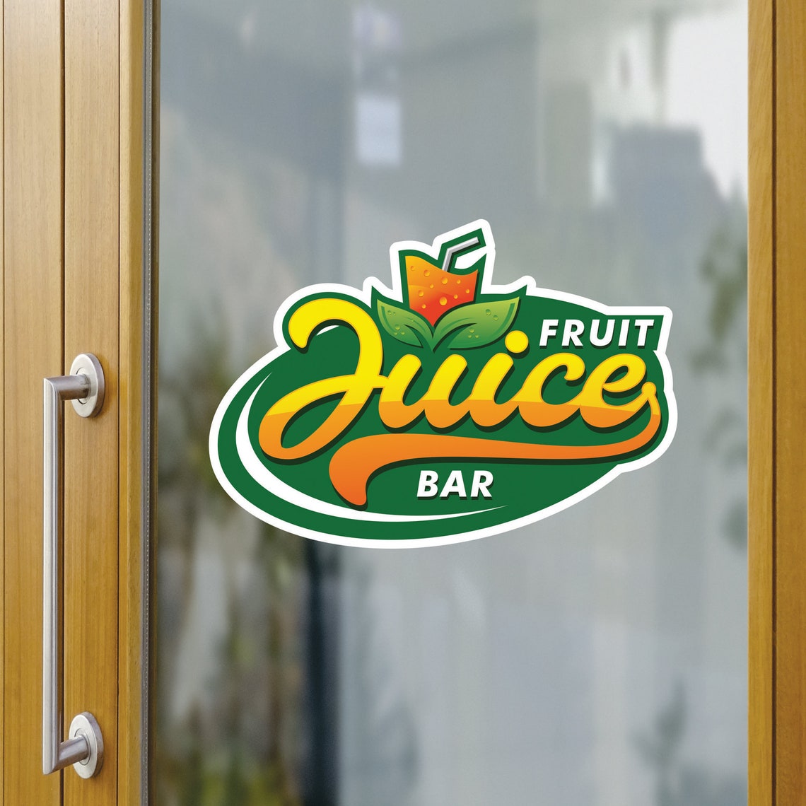 Custom Static Window Cling Vinyl Sticker - Personalized Window Decal ...