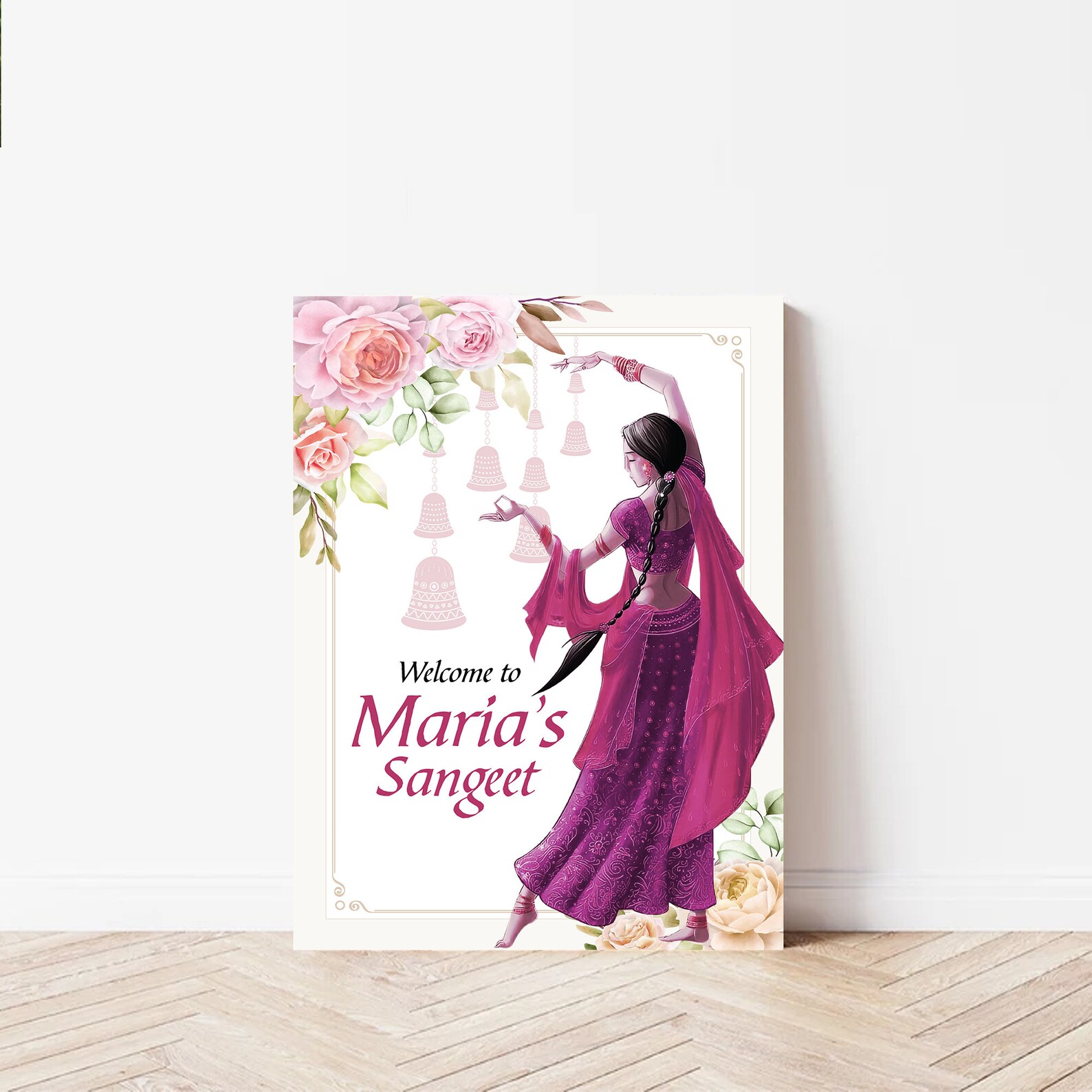 Custom Sangeet Foam Board Poster Sign Indian Wedding Decor - Etsy