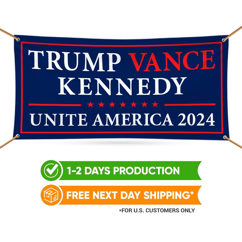 Trump 2024 Vinyl Banners - Etsy