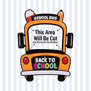 Personalized Selfie Frame, School Bus Photo Selfie Frame, Back to ...