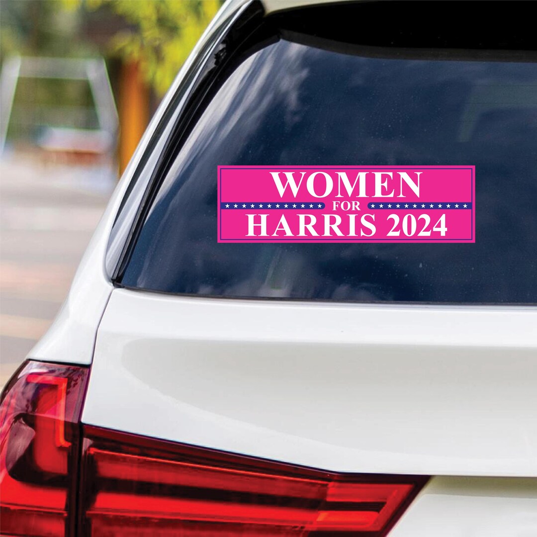 Women for Harris Sticker Vinyl Decal, Harris for President 2024 Vinyl ...