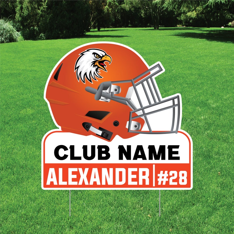 Football Yard Signs - Etsy