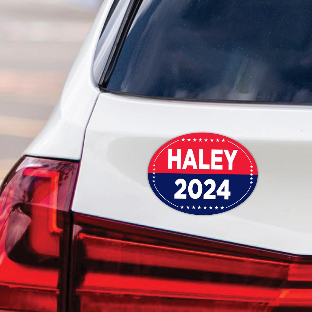 Nikki Haley 2024 Car Magnet, Haley 2024 Magnet, President Election 2024 ...
