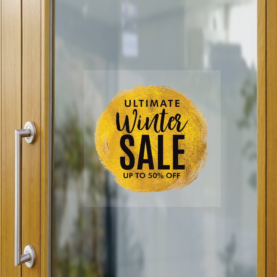 Custom Static Window Cling Vinyl Sticker Personalized Window - Etsy