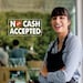 No Cash Accepted Sign Sticker No Cash Accepted Waterproof Decal ...
