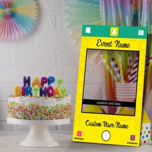 Personalized Selfie Frame, Snapchat Selfie Frame, Wedding Selfie Frame ...