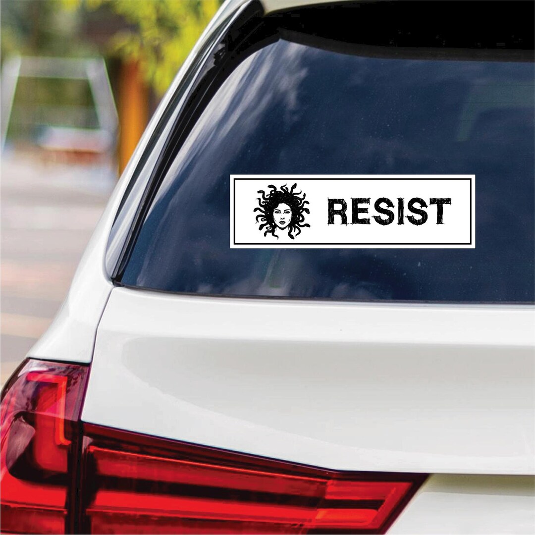Resist Vinyl Sticker, Resist Hate Decal, Anti-trump, Pro Women's Rights ...