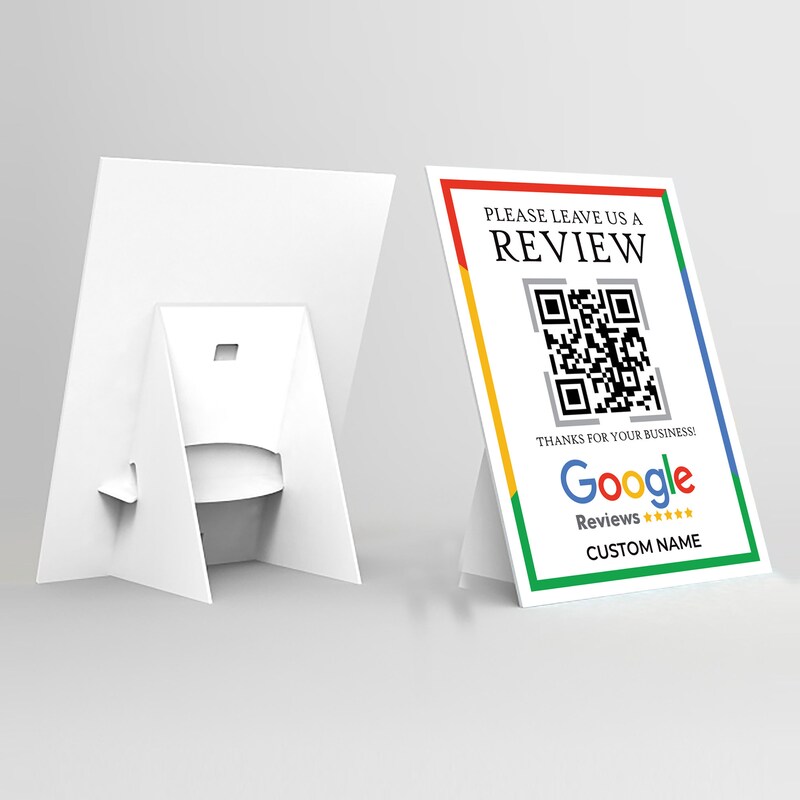 Google Review Sign - Etsy