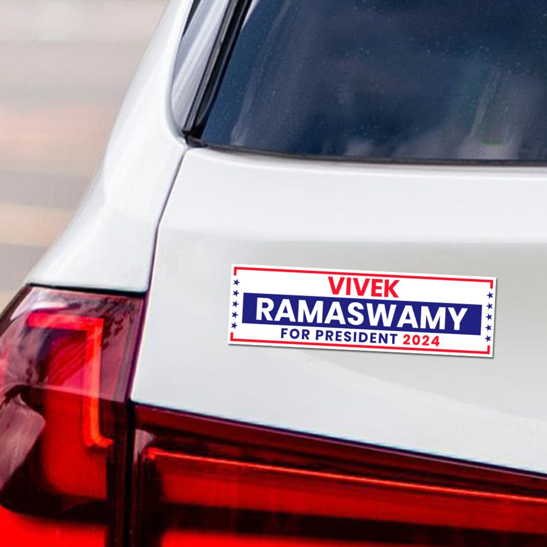 Vivek Ramaswamy 2024 Car Magnet, Vivek Magnet, President Election 2024 ...