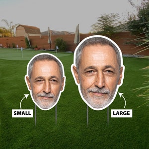 Custom Face Yard Sign, Big Head Cutout for Birthday, Graduation ...