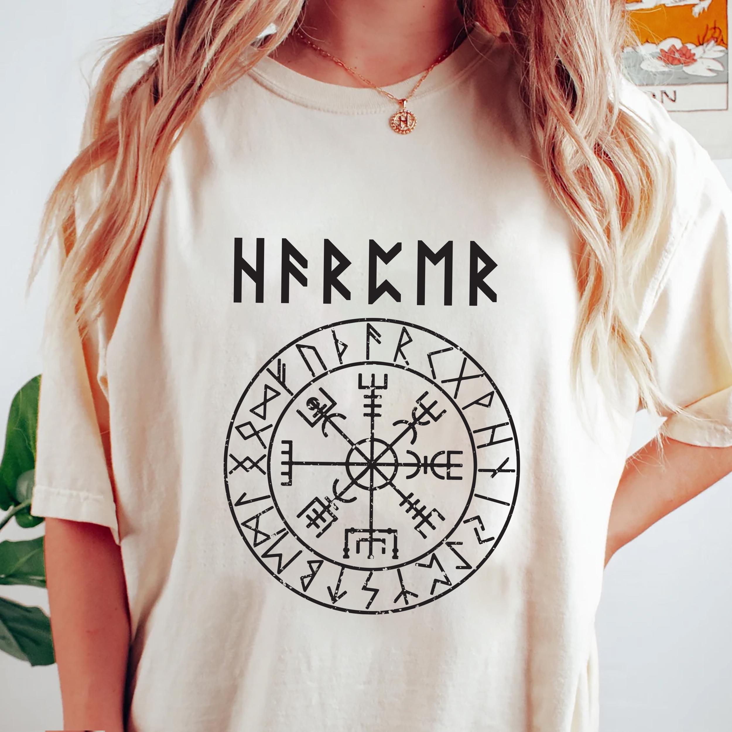 Personalized Viking Runes Hoodie, Custom Name Futhark Sweatshirt ...