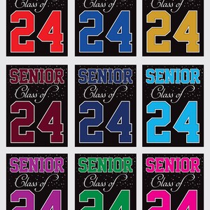 Senior Graduation Yard Sign 2024 Coroplast Grad Sign, Class of 2024 ...