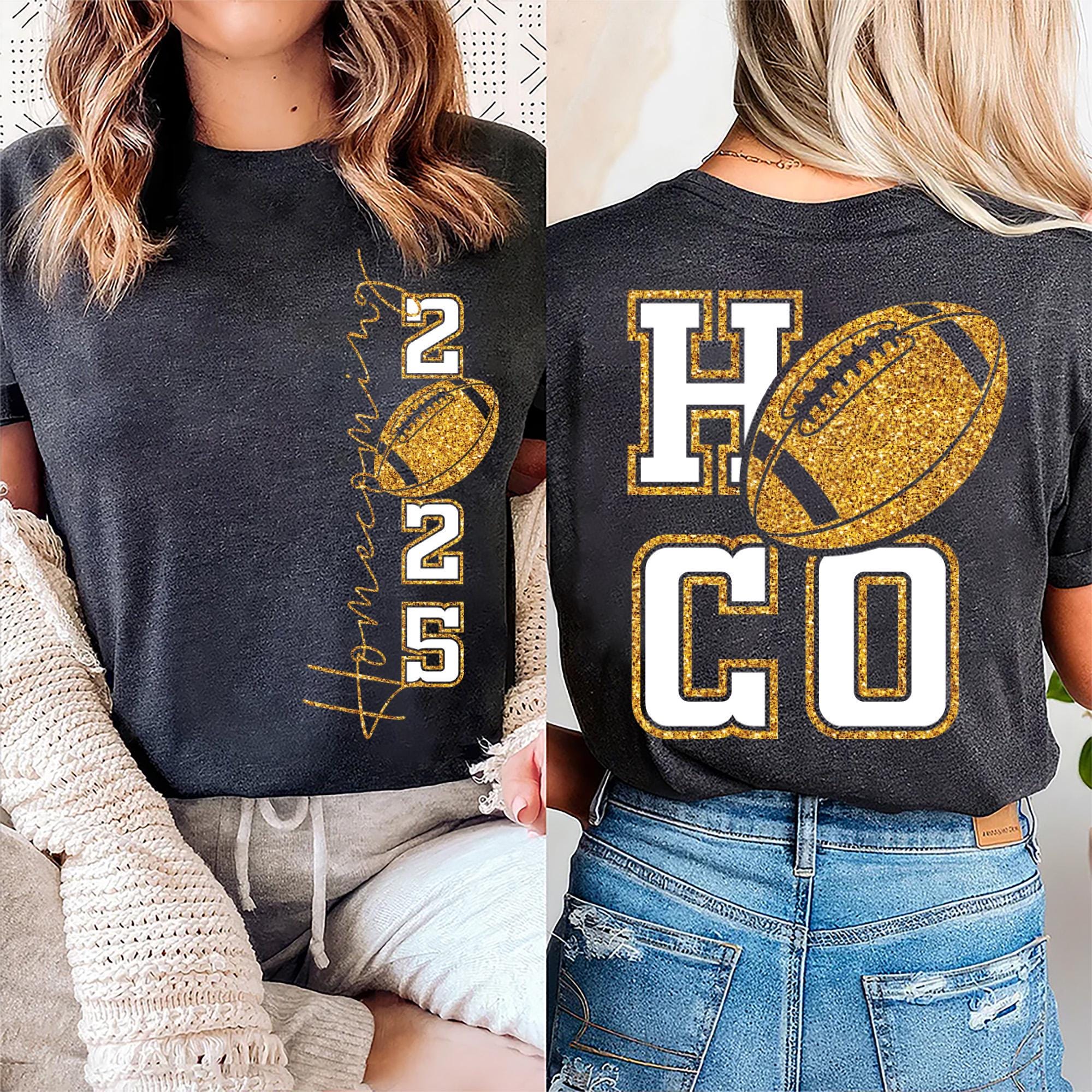 Hoco 2025 Shirt, Homecoming 2025 Shirt, High School Homecoming Football ...