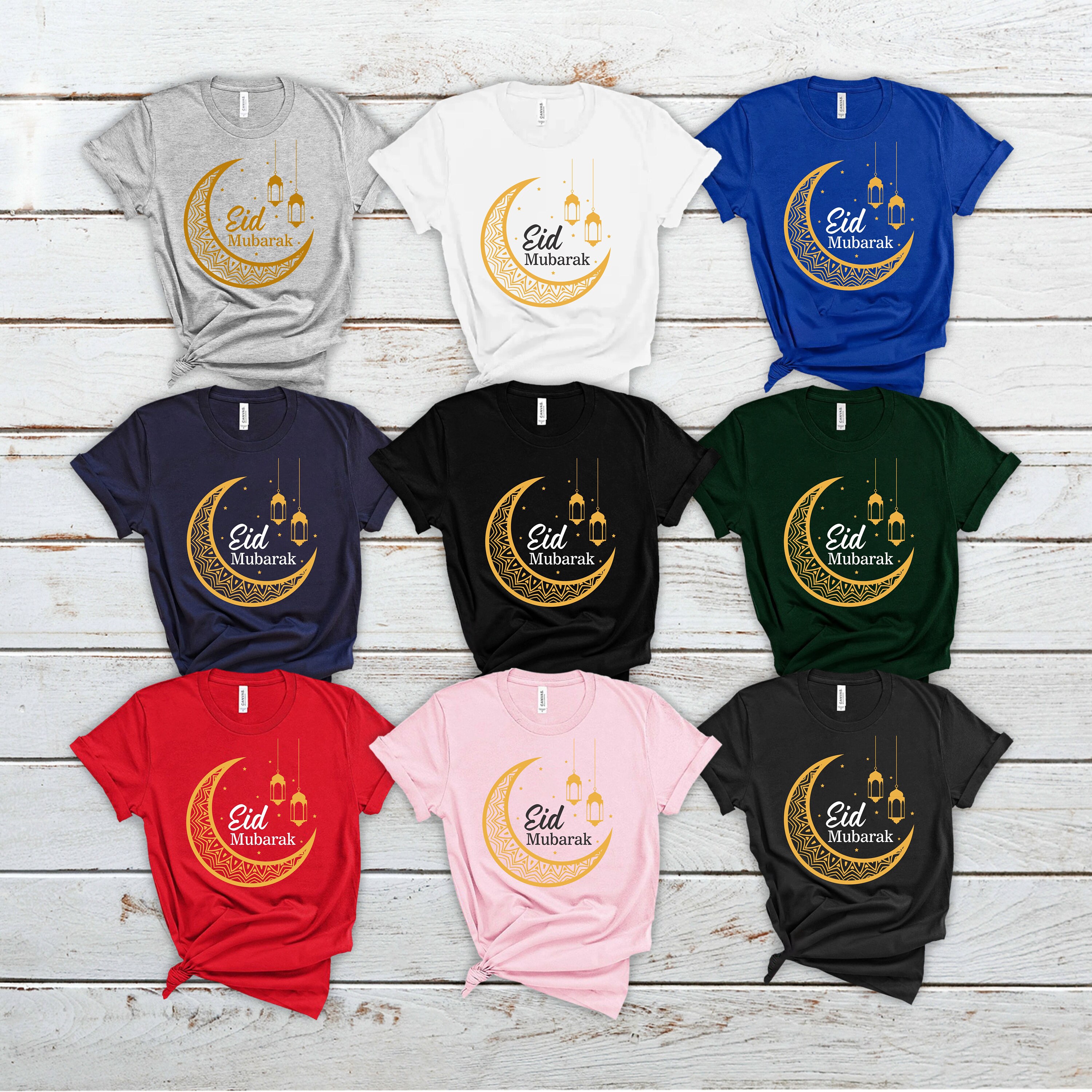 Eid Mubarak T-shirt for Men Eid Islam Muslim Eid Al Fitr - Etsy