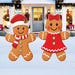 Christmas Gingerbread Boy & Girl Yard Signs, Outdoor Holiday Lawn ...