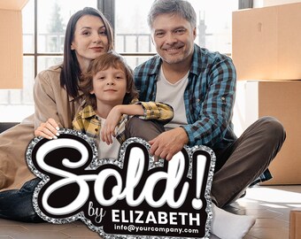 Personalized Real Estate Sold Sign - Etsy