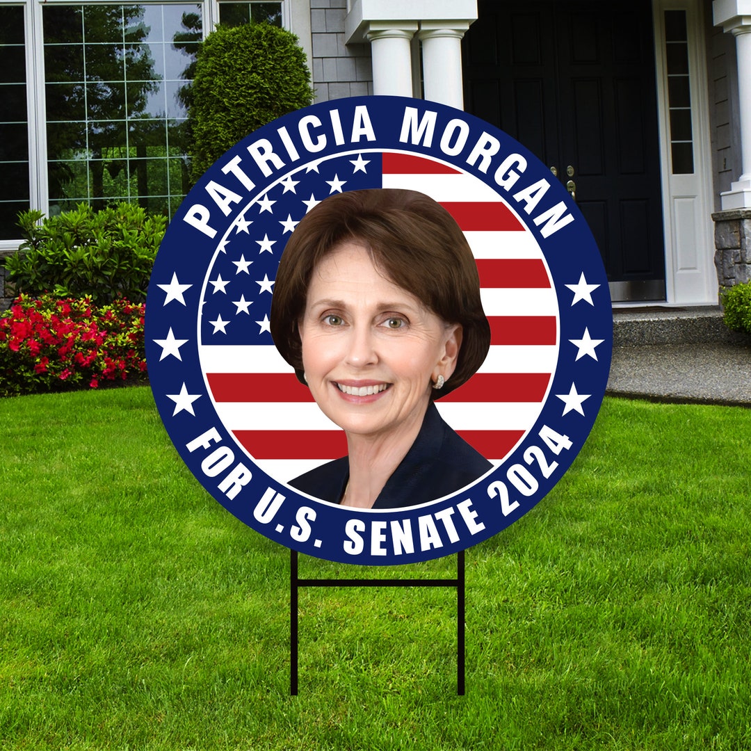 Patricia Morgan US Senate Yard Sign Coroplast US Senate Election Rhode ...