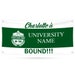 Personalized College Bound Banner Sign 13 Oz College Logo - Etsy