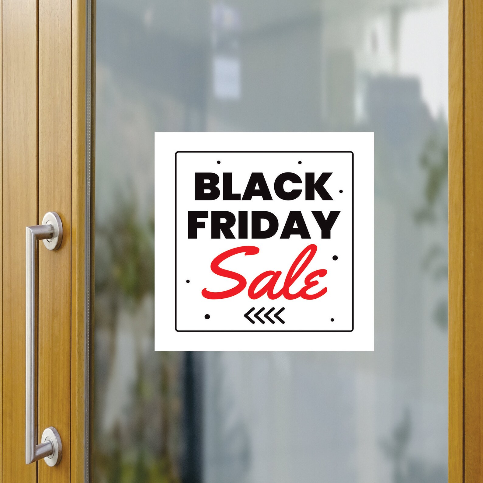 Custom Static Window Cling Vinyl Sticker - Personalized Window Decal ...