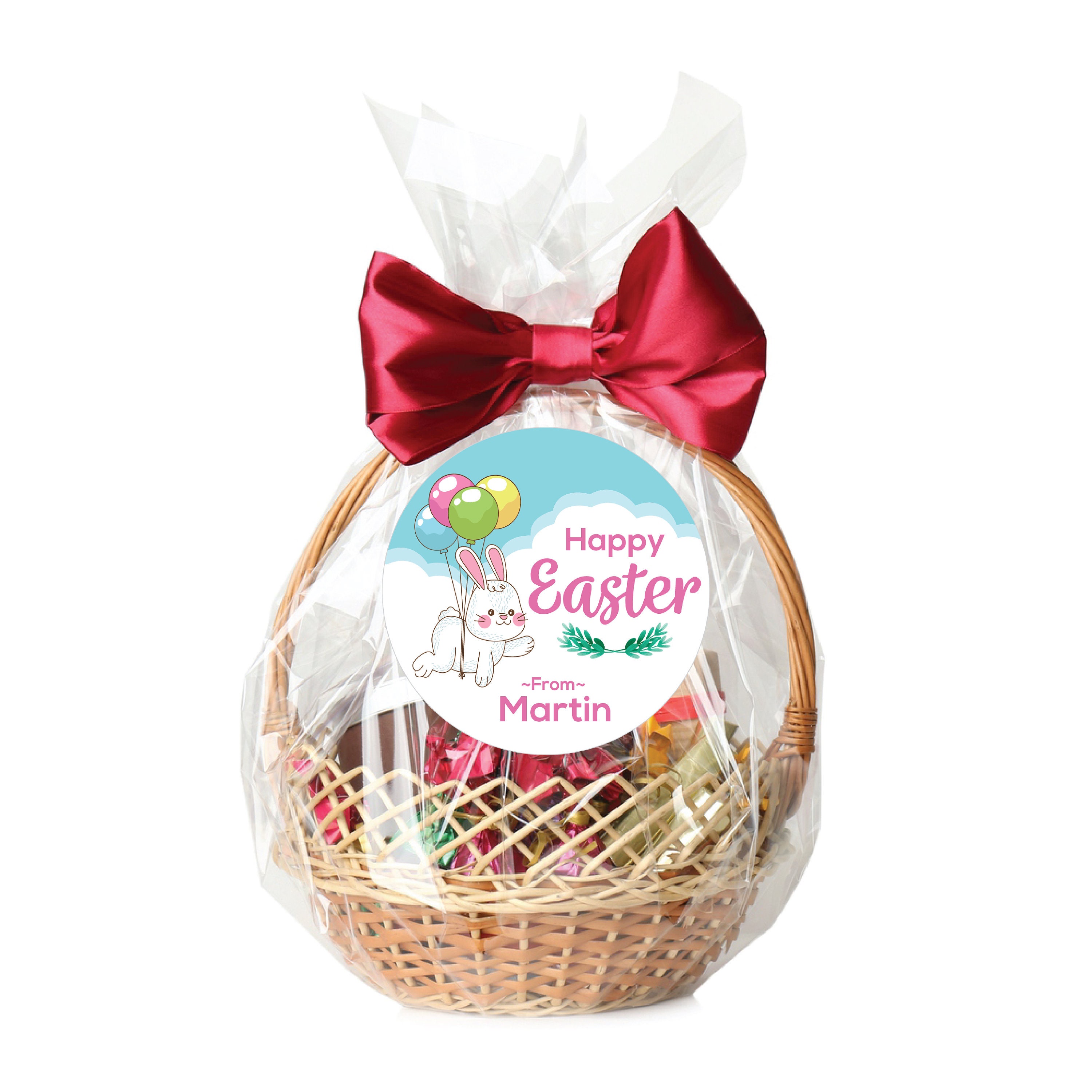 Personalized Easter Stickers Custom Easter Bunny Stickers - Etsy
