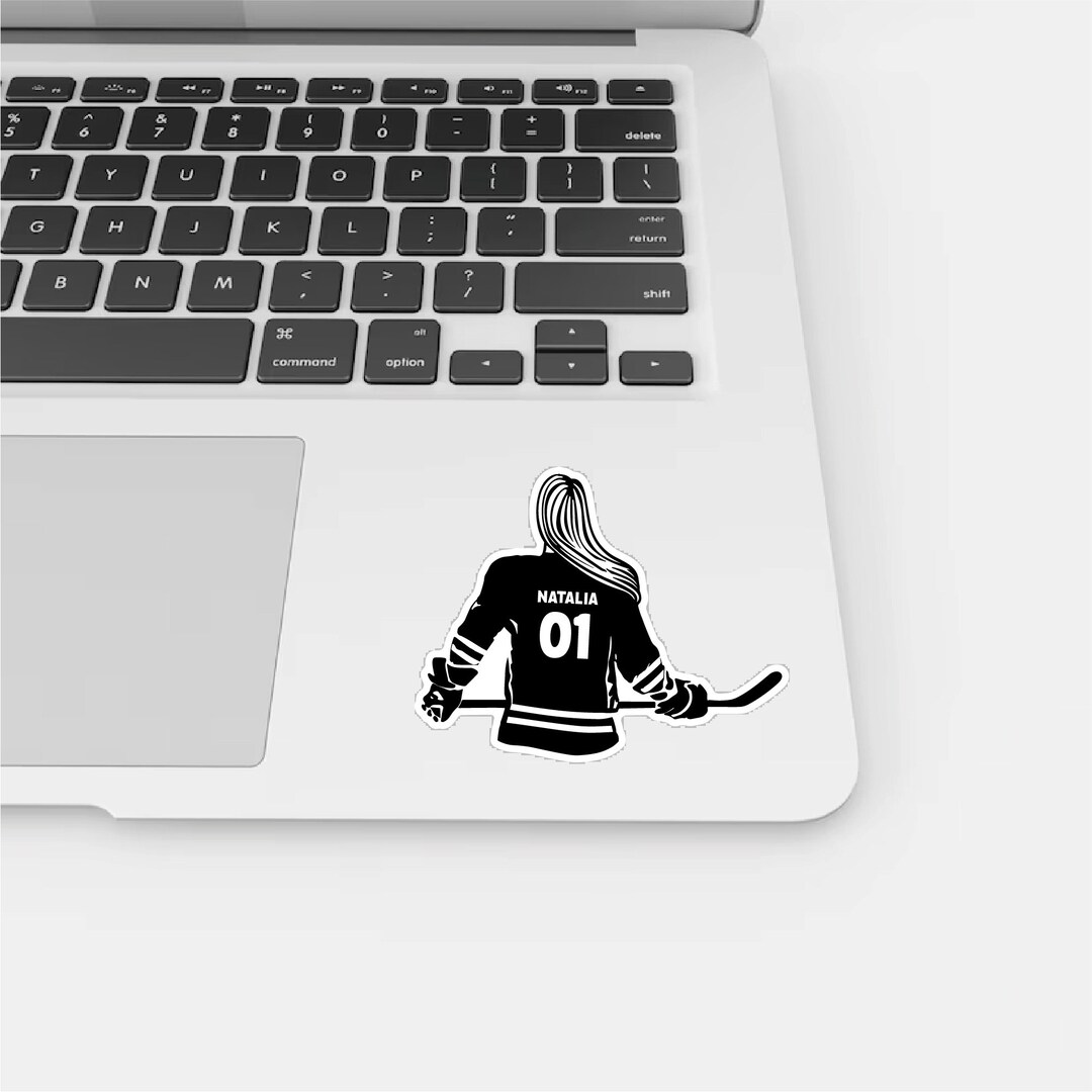 Custom Hockey Stickers - Personalized Hockey Vinyl Stickers, Hockey ...