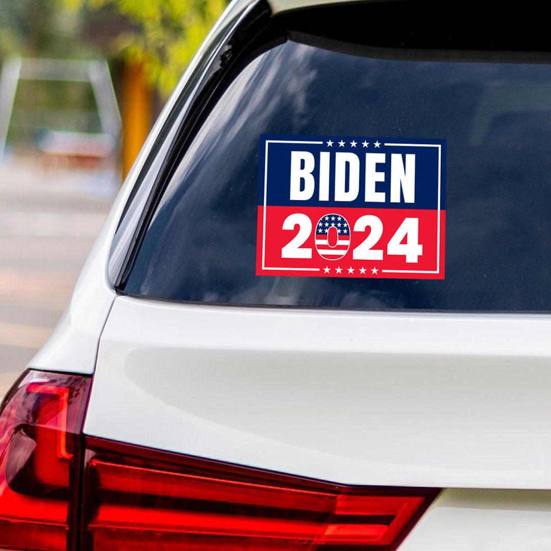 Joe Biden 2024 Sticker Vinyl Decal, Joe Biden for President Sign ...