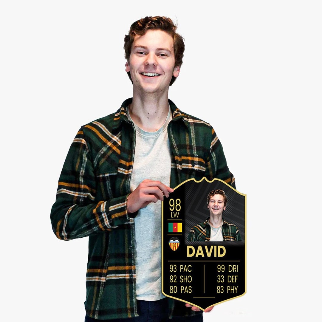 Personalized Soccer TOTY FUT Card, Player Card, Real Size Soccer ...