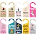 Editable Room Service Door Hanger: Teacher Appreciation Week Printable ...