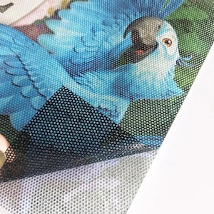 Custom Window Perforated Vinyl Decal Sticker, One Way Vision See ...