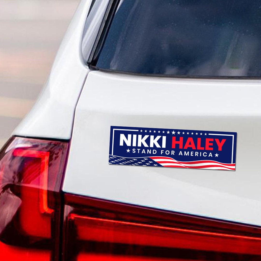 Nikki Haley 2024 Car Magnet, Haley 2024 Magnet, President Election 2024 ...