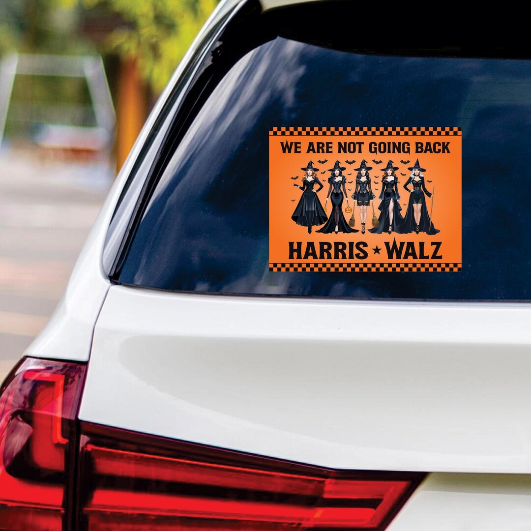 Witches for Kamala Sticker Vinyl Decal, Harris for President 2024 Vinyl ...
