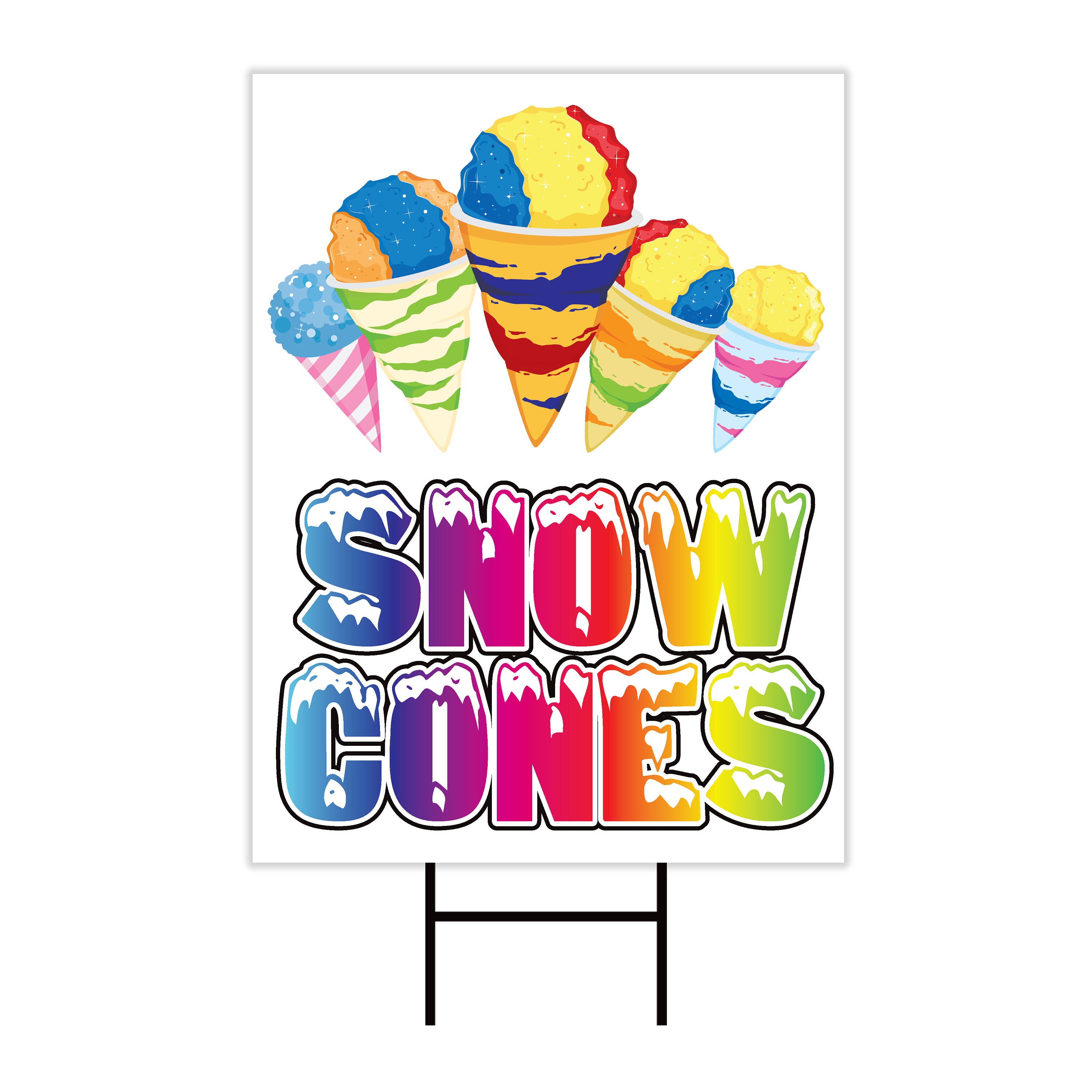 Snow Cone Signs