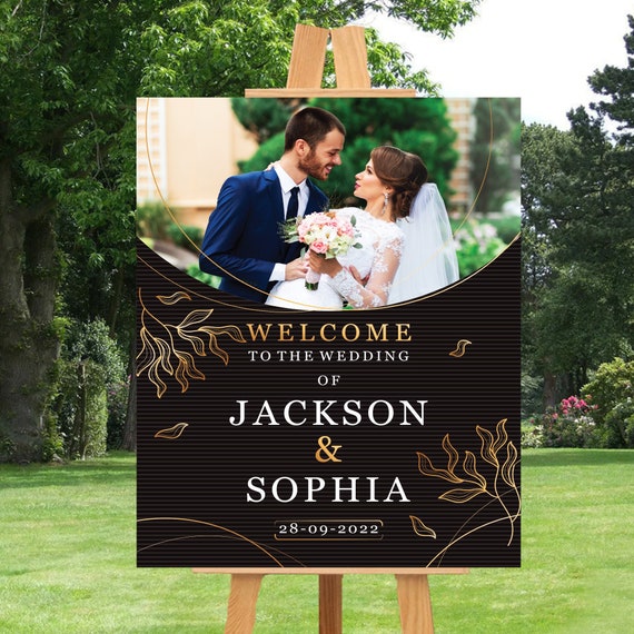 Custom Wedding Foam Board Poster Sign Wedding & Event Custom - Etsy