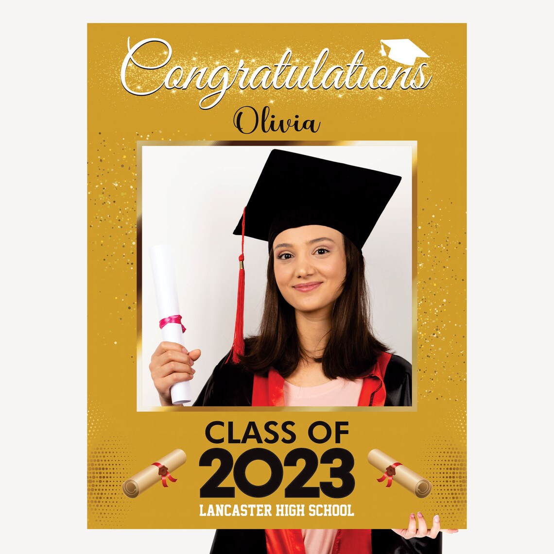 Personalized Graduation 2023 Selfie Frame Class of 2023 - Etsy