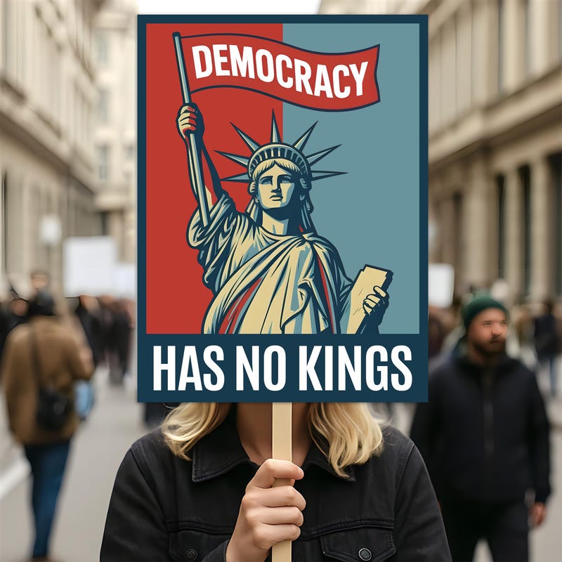No King Rally Signs - Etsy