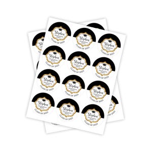 Personalized Graduation 2025 Stickers, Custom Class of 2025 Stickers ...