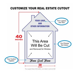 Personalized Realtor Selfie Frame 28" X 40", Real Estate Selfie Frame ...