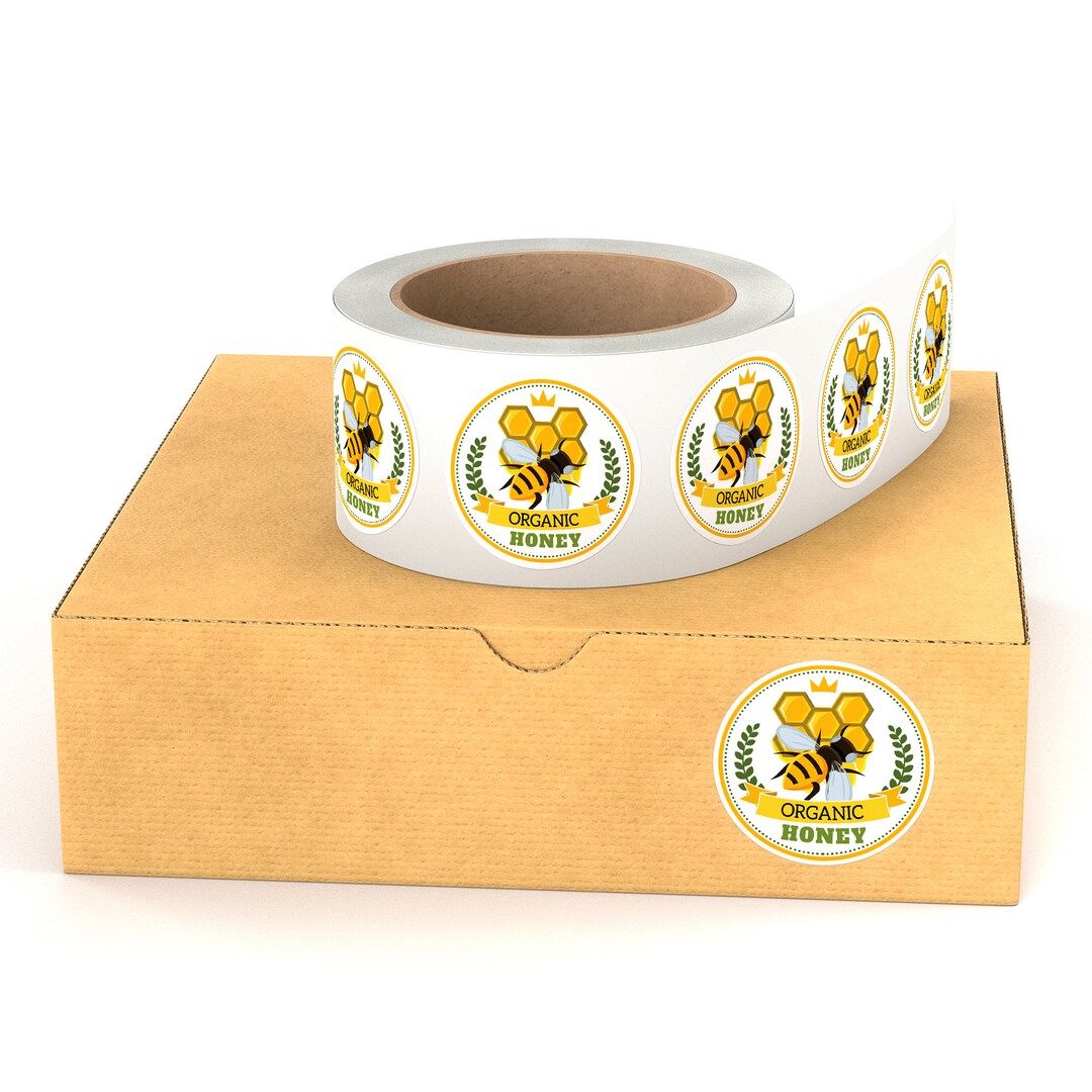 Custom Circle Stickers Personalized Roll Labels, Any Design and Text ...
