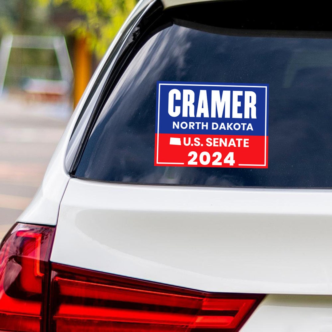 Kevin Cramer for U.S. Senate North Dakota Sticker Vinyl Decal, Vote ...