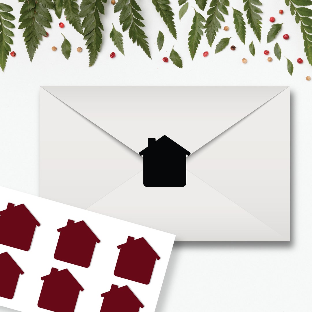 Personalized Real Estate House Stickers, Custom Realtor Stickers, House ...