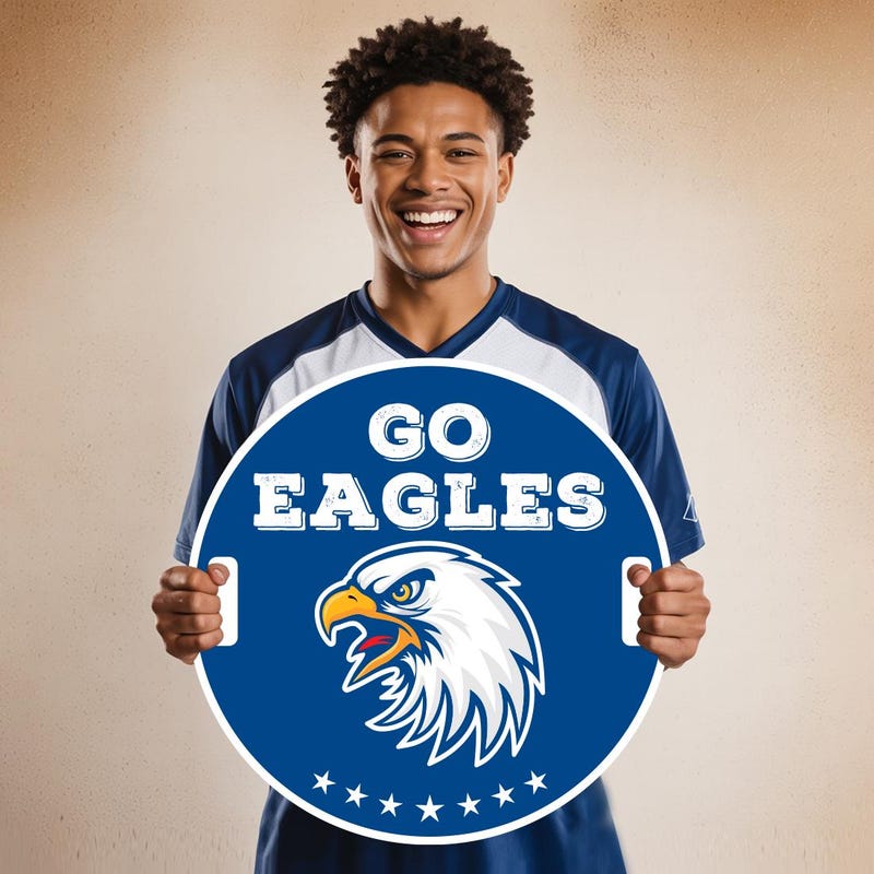 Cheer Sign Stadium Signs - Etsy