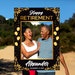 Personalized Happy Retirement Selfie Frame Retirement Photo Prop Photo ...