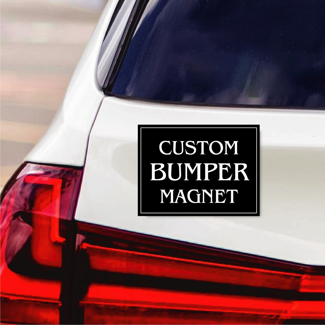 Custom Car Magnet - Personalized Automotive Magnet for Your Vehicle ...