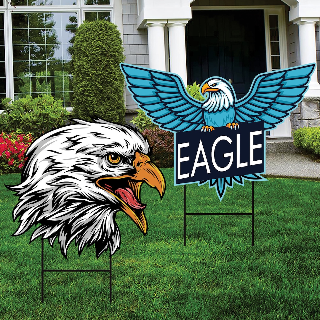 Custom Mascot Yard Sign Cutouts, Custom Character, Logo Cutout ...
