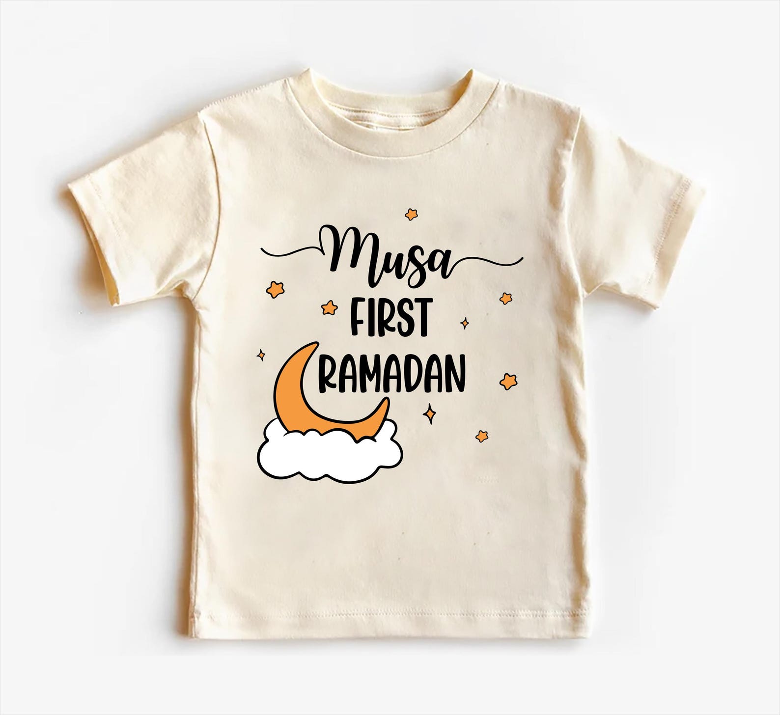 Custom My First Ramadan Baby Bodysuit, Personalized Ramadan Baby Shirt ...