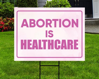 Pro Choice Sign - Etsy