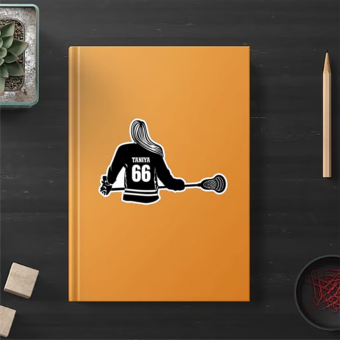 Custom Lacrosse Stickers - Personalized Lacrosse Vinyl Sticker ...