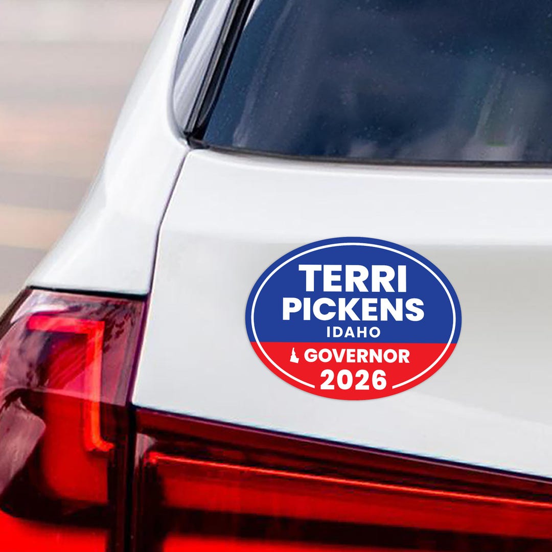 Terri Pickens for Idaho Governor 2026 Car Magnet - Vote Terri Pickens ...