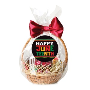 Happy Juneteenth Stickers, Freedom Day Stickers, Black Pride Labels ...