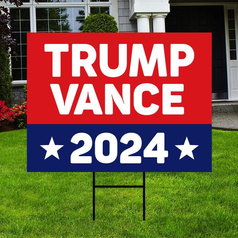 Trump Vance Sign - Etsy